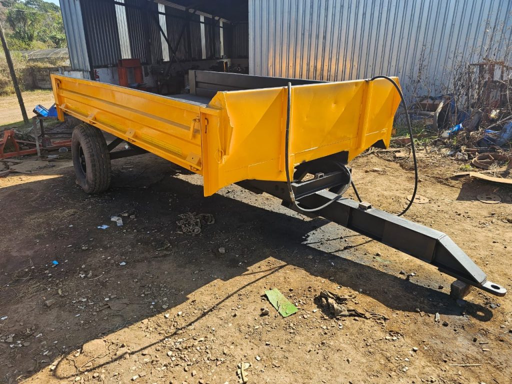 5 Ton Drop Side Tip Trailer - Butch Pike Sales